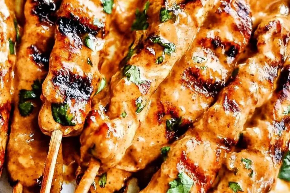 Chicken Satay with Peanut Sauce: An Incredible Essential Recipe ...