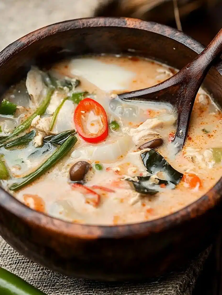 Tom Kha Gai Authentic Thai Coconut Chicken Soup: An Amazing Ultimate ...