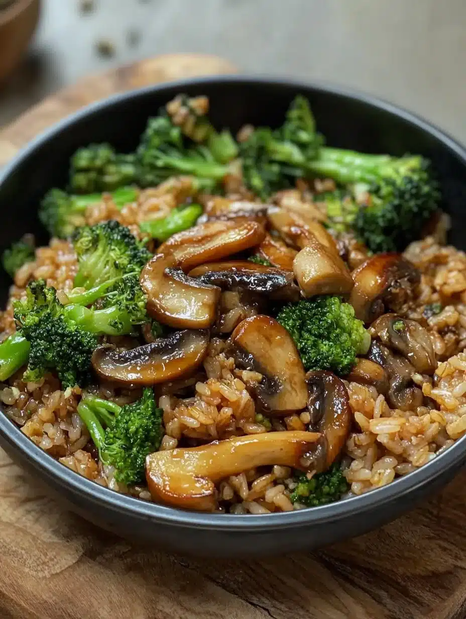 Miso Walnut, Mushroom & Broccoli Brown Rice: An Incredible Ultimate ...