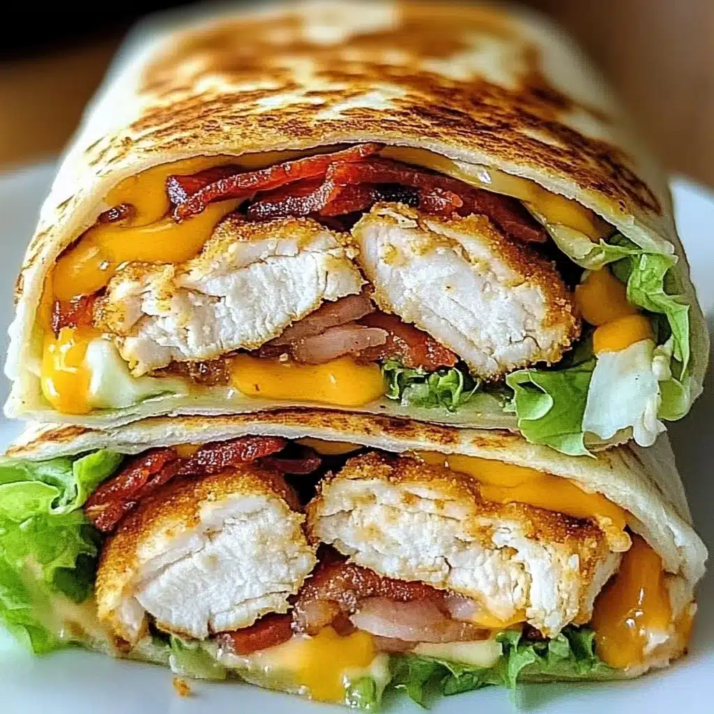 Crispy Chicken Bacon Ranch Wrap: An Amazing Ultimate Recipe - Simple ...