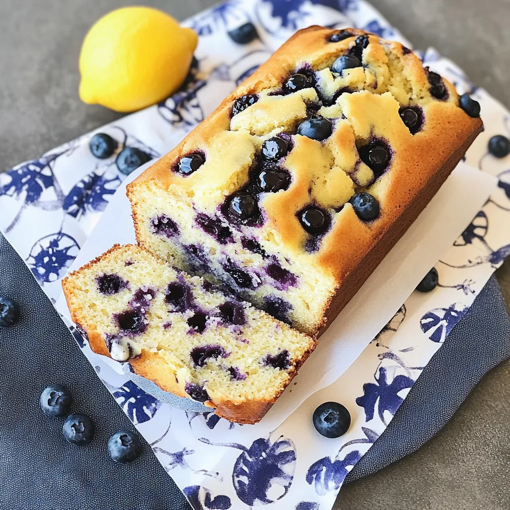 Blueberry Lemon Pound Cake Loaf: An Incredible Ultimate Recipe for ...