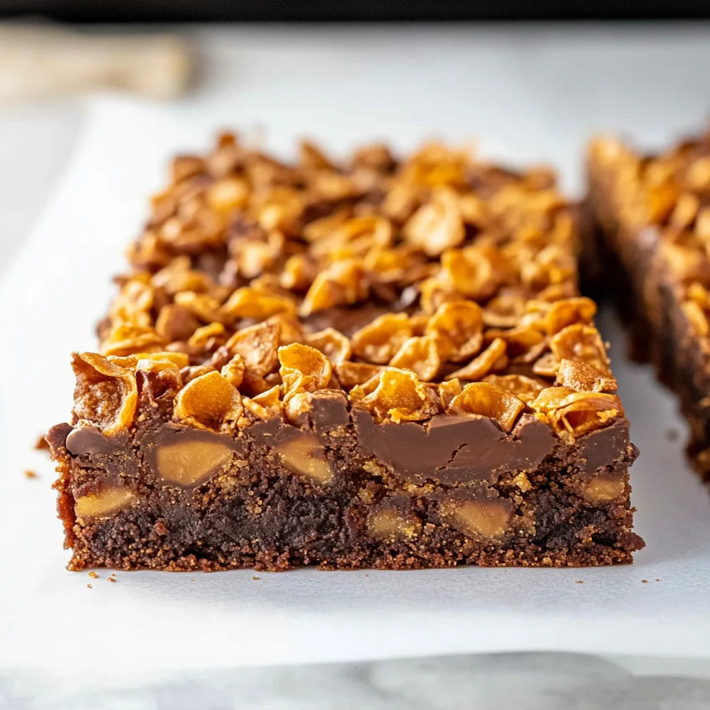 Caramel Cornflake Brownies: The Incredible Ultimate Delight - Simple ...