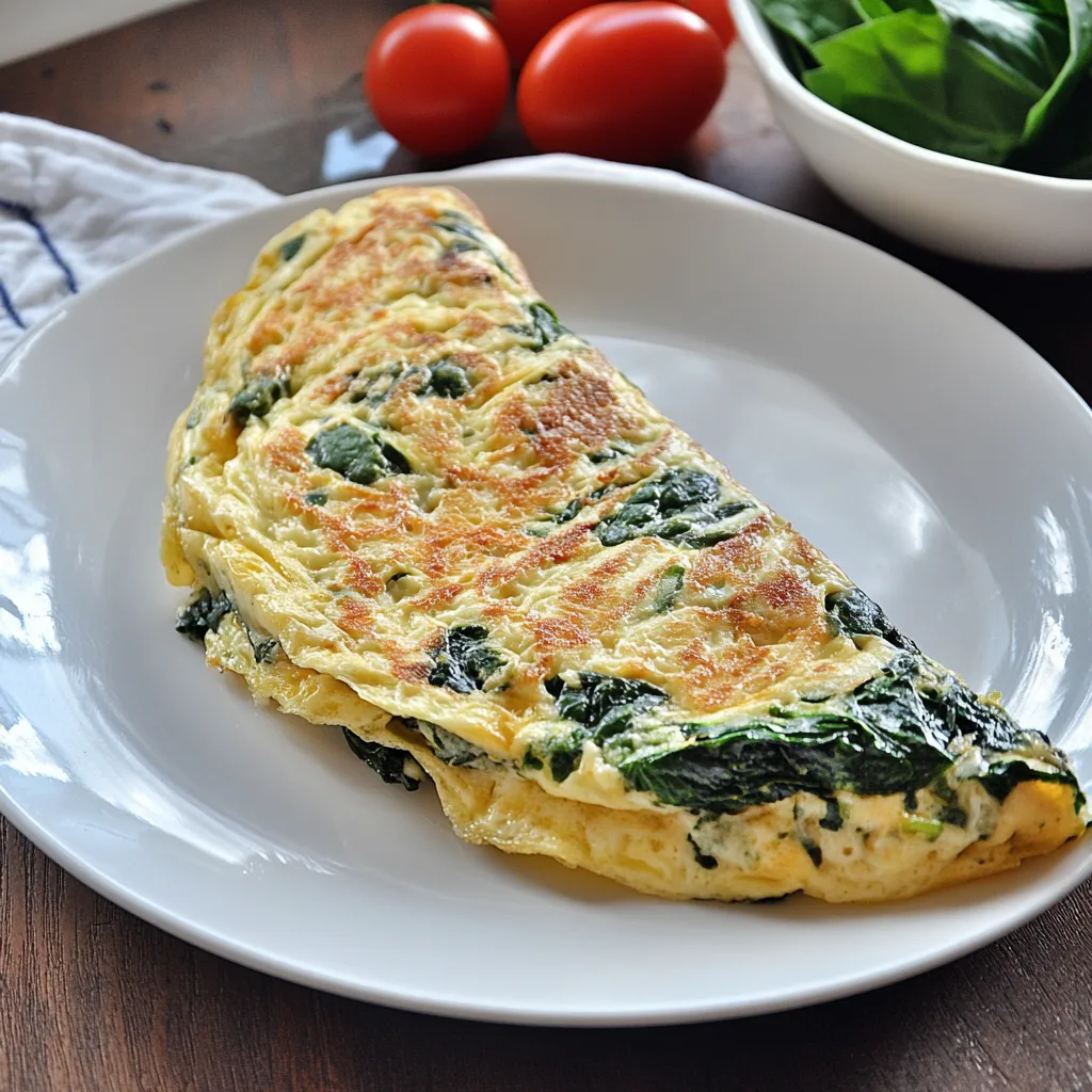 Spinach & Cheese Omelette: An Incredible 7-Step Recipe - Simple Meal Magic